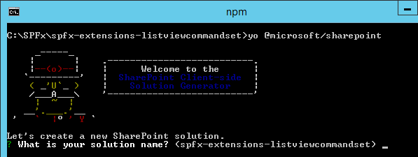 Sharepoint Framework Extensions Listview Command Set Overview